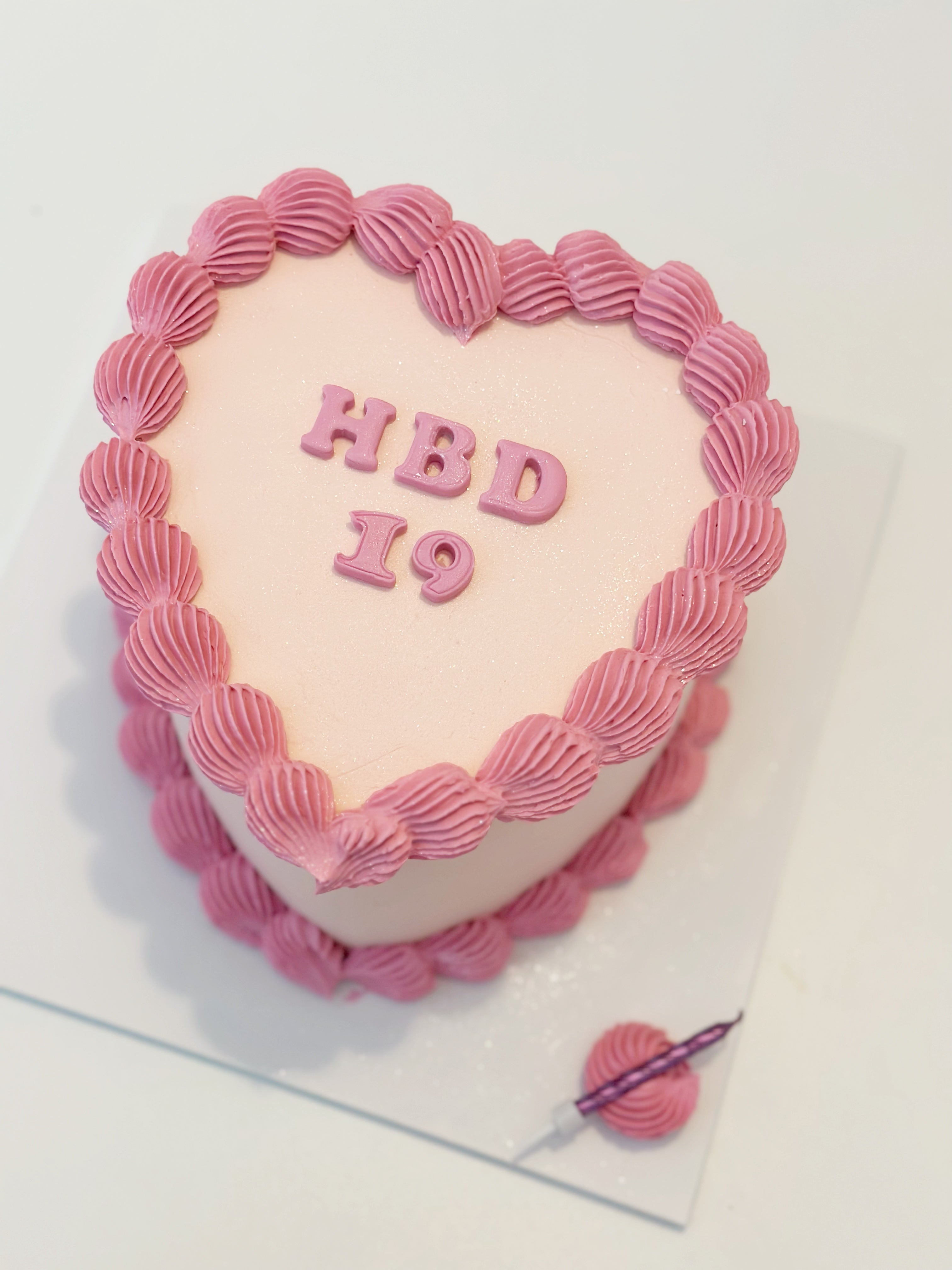 Vintage Heart Cake – The Cake Co